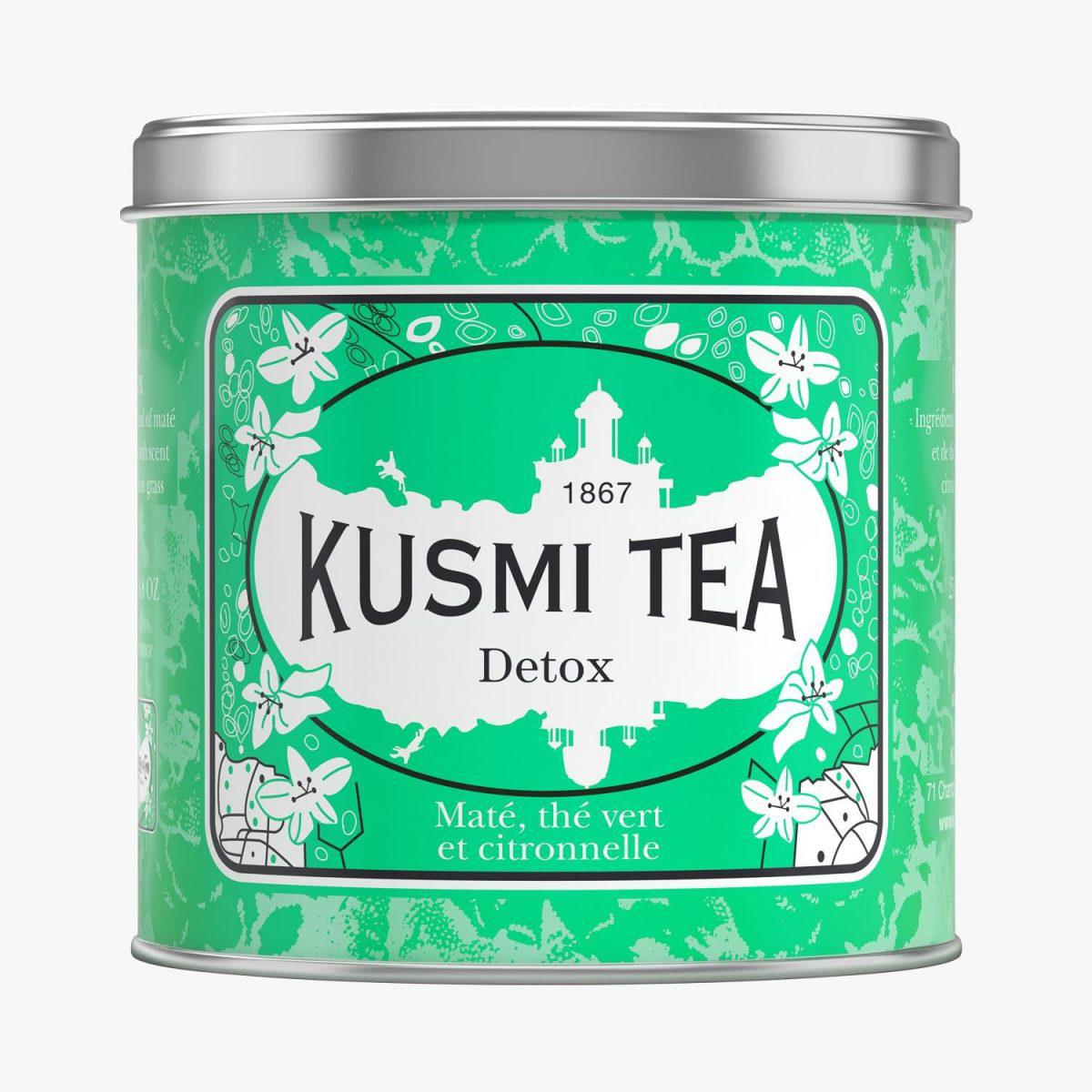 Kusmi Tea revisite la recette de son incontournable Detox vert